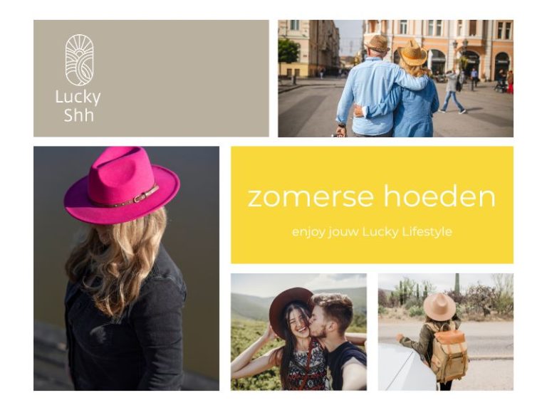 Zomerse hoeden trends - Lucky Shh